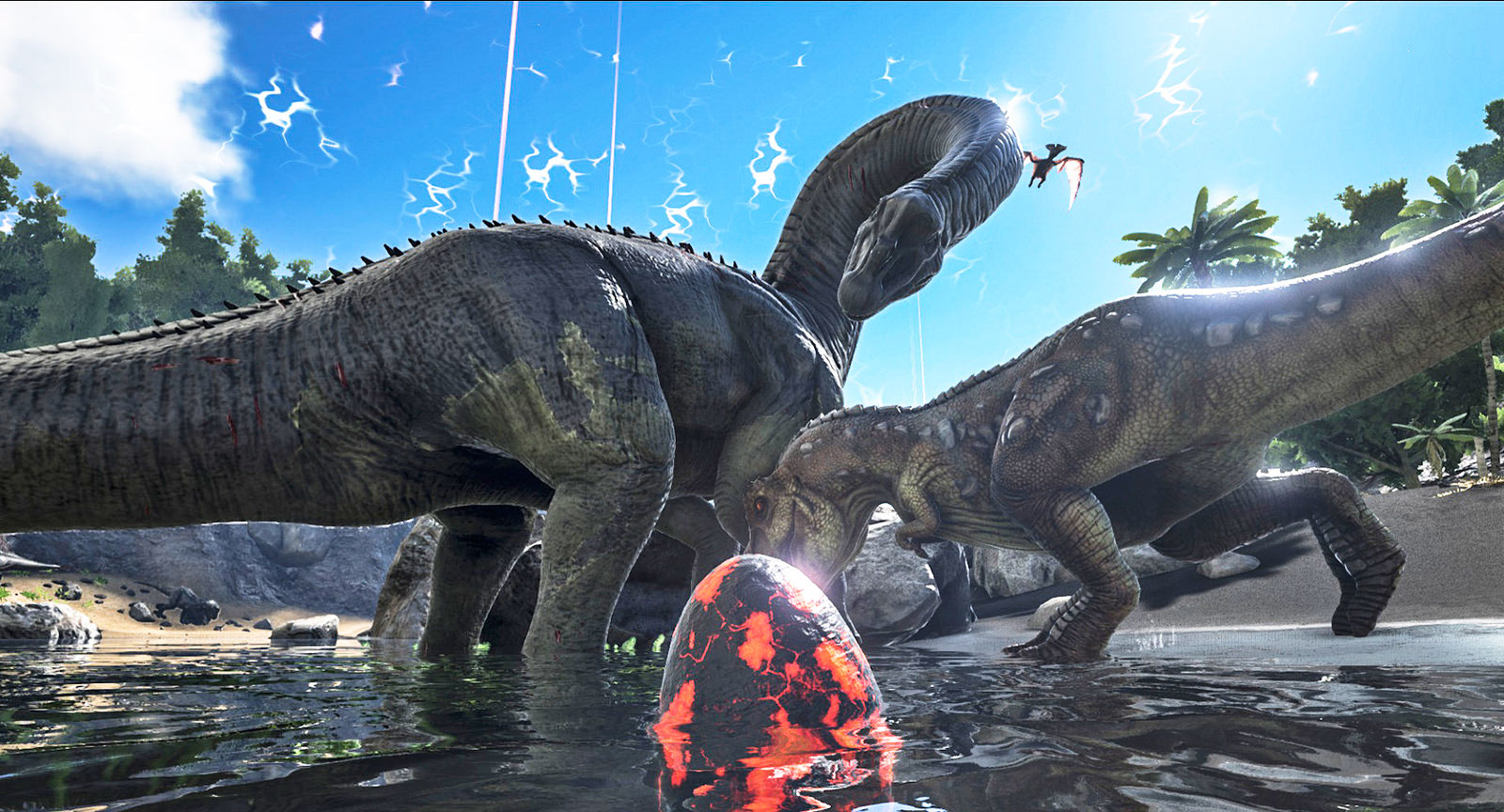  Ark Survival Of The Fittest Brings Dinosaur Combat To PS4